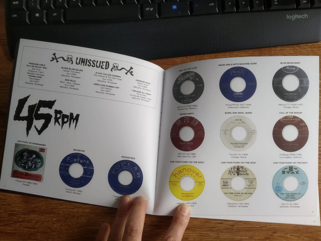 7" + Book: VV.AA. CRAMPED! Vol. 2 - Songs The Lord Taught The Cramps ...